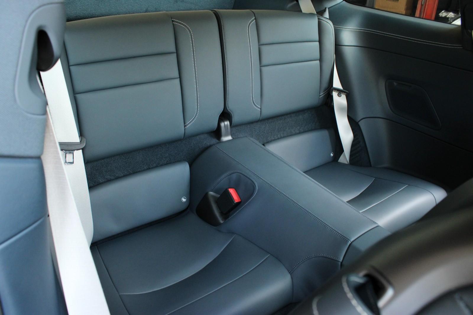 2022 Porsche 911 Rear Seats