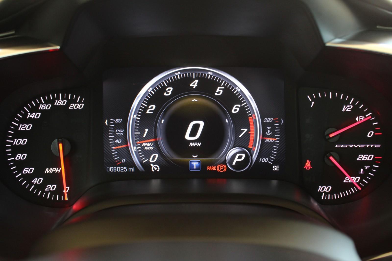 2022 Corvette Stingray Speedometer