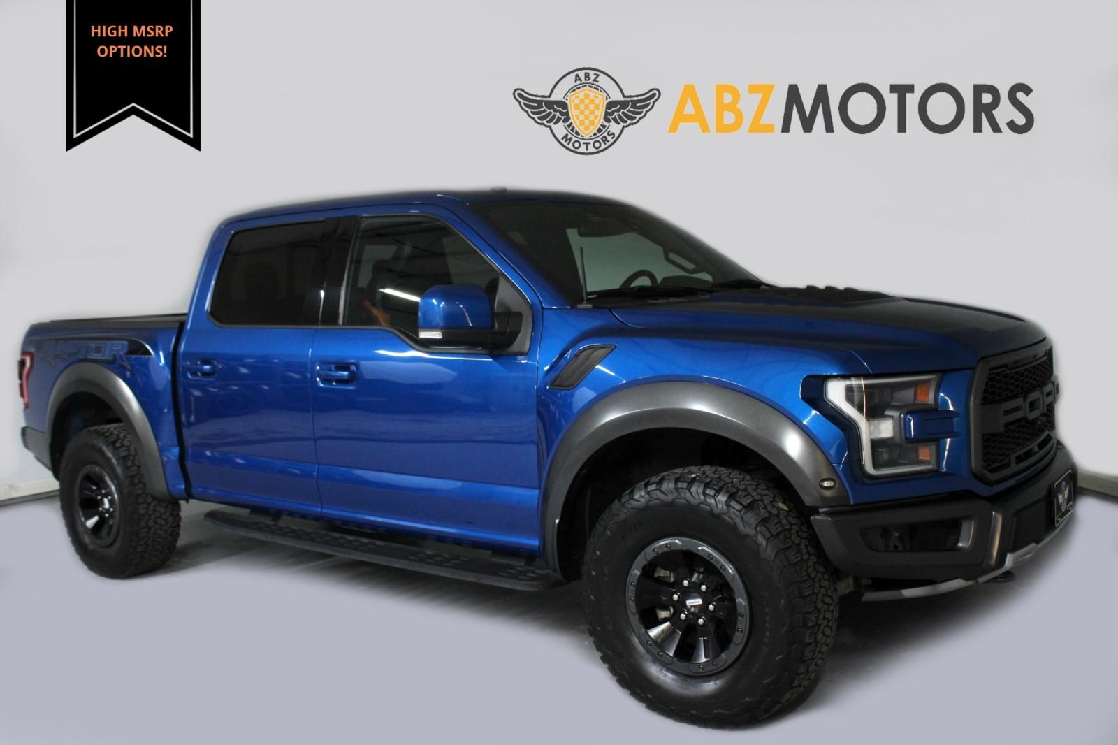 Used 2018 Ford F-150 Raptor For Sale (Sold) | Autobyzack Inc Stock # ...