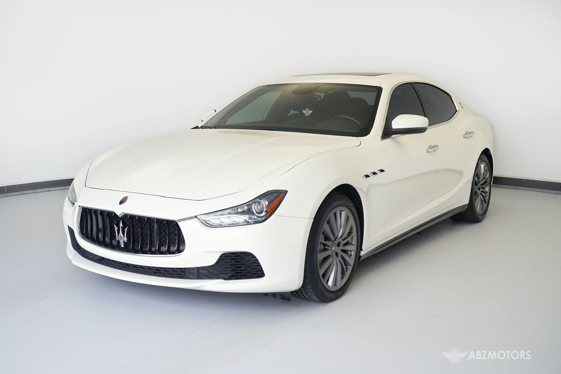 Maserati Ghibli White Color