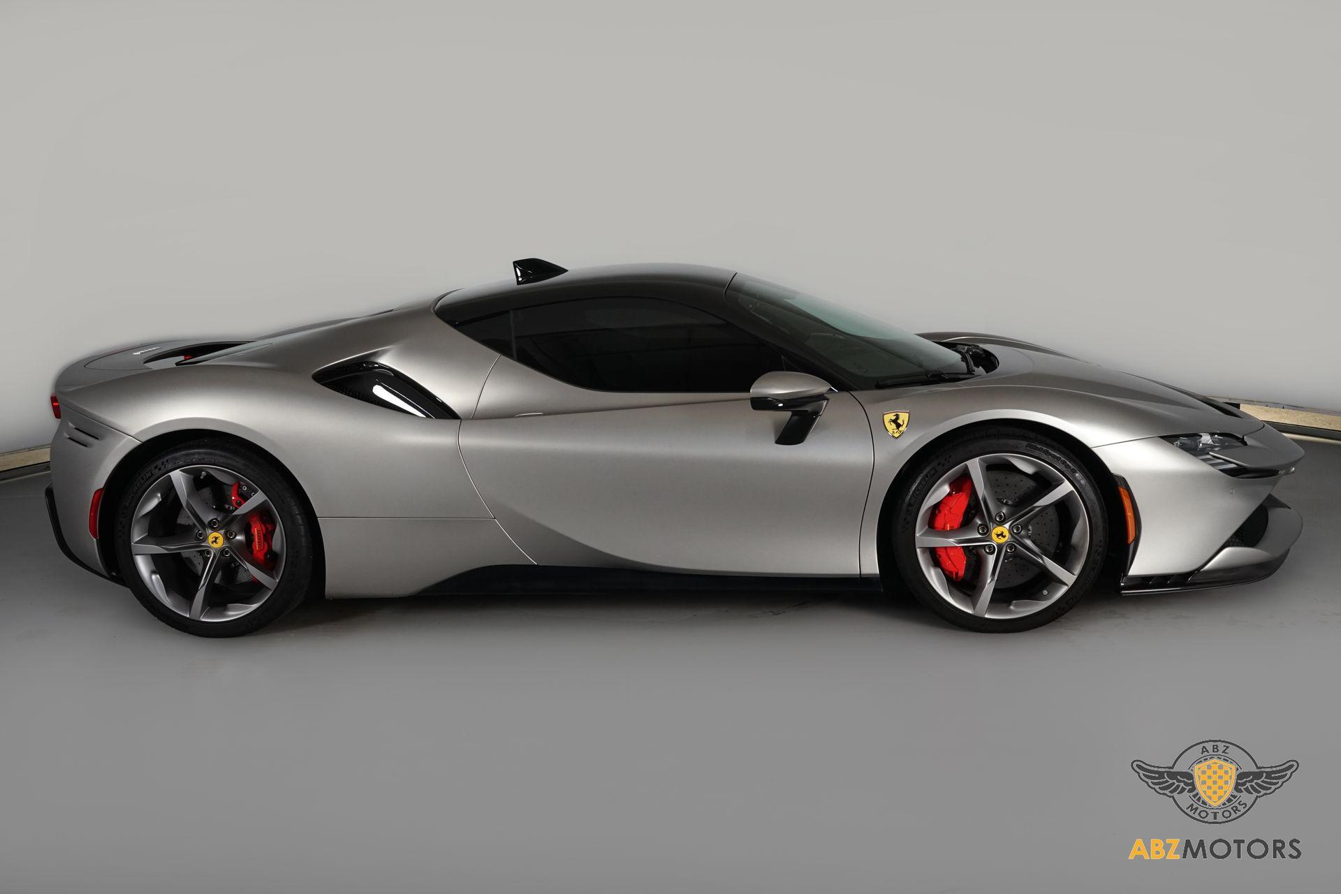 Silver Ferrari Sf90 Stradale