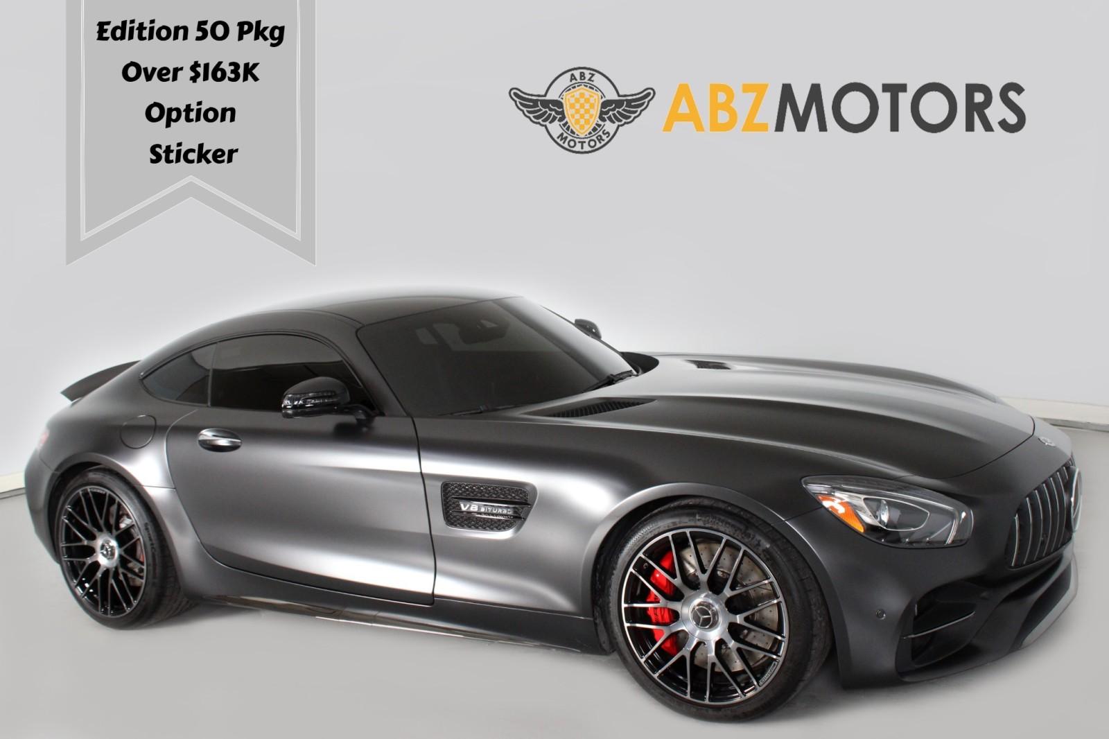 Used 2018 Mercedes-Benz AMG GT C AMG GT C P97 Edition 50 163 MSRP! For ...