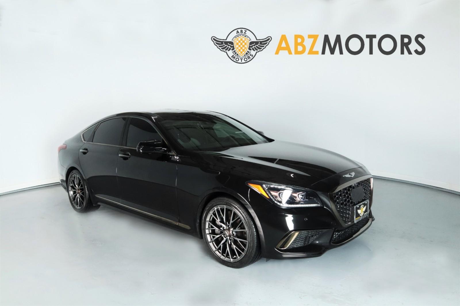Used 2019 Genesis G80 3.3T Sport Pano Roof,Blind Spot,360Camera,HUD,NAV,Rear Shades For Sale ...